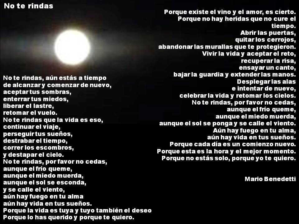 Salud Emocional: IRIS. Blog José Manuel Párraga Sánchez: No te rindas...