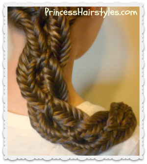 Centipede Braid Hairstyle Tutorial | Hairstyles For Girls - Princess ...
