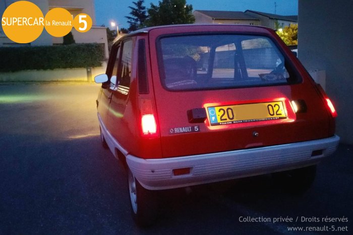 Blog :: TOUT sur la Renault 5: Vos RENAULT 5 :: Djims R5 TL rouge 1979