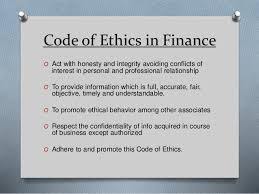 BUSINESS ETHICS IN FINANCE,MARKETING AND HRM