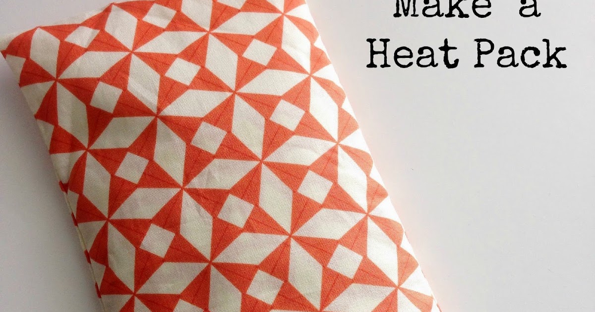 Make a Heat Pack {Tutorial} - Samelia's Mum