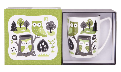 My Owl Barn: Over the Hedgerow - Mugs