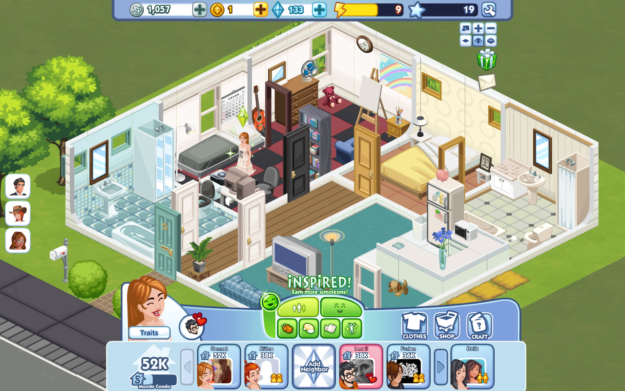 ..all about paradise & more: Sims Social