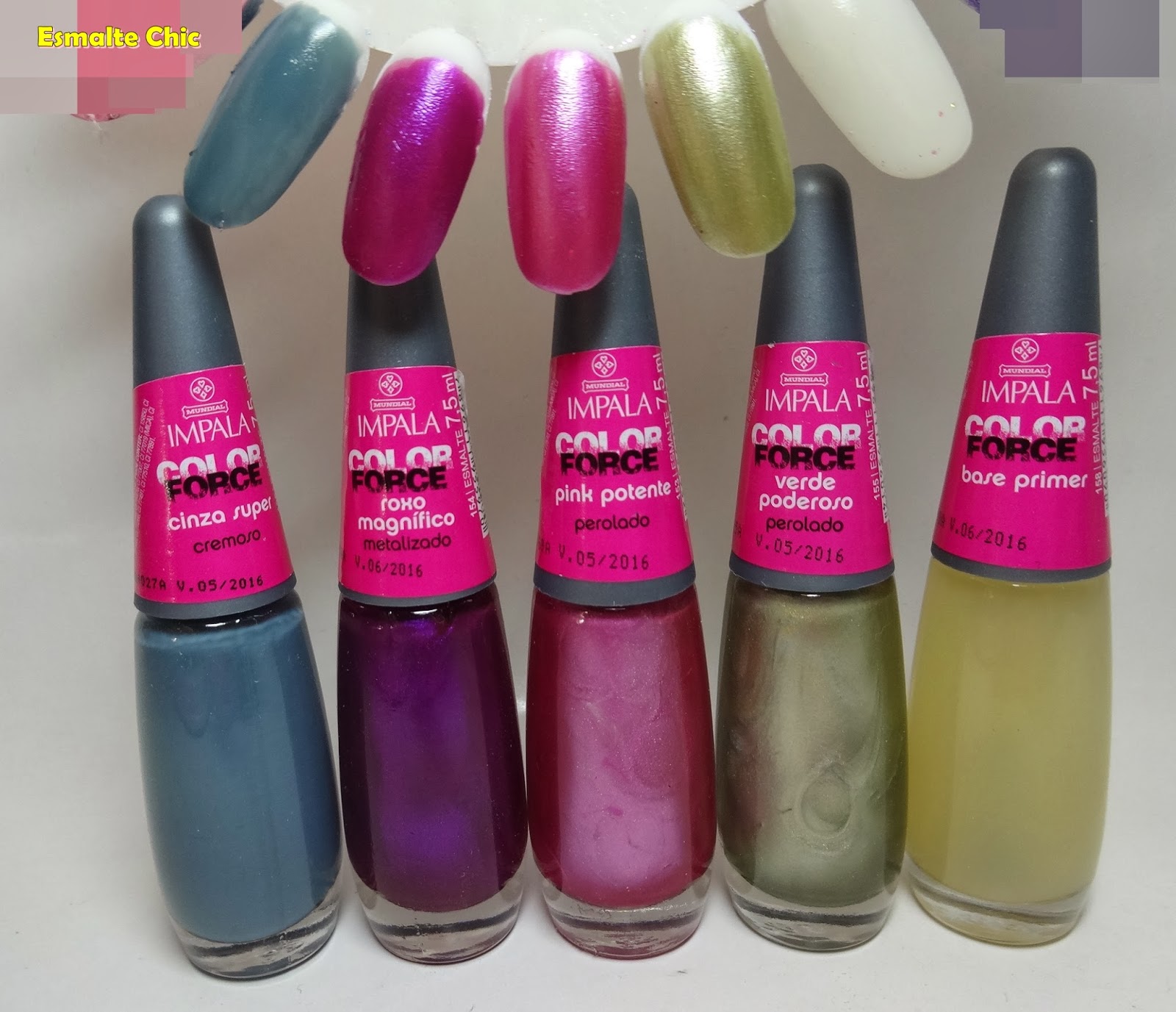 Esmalte Chic: Coleção Color Force, Impala - Swatches