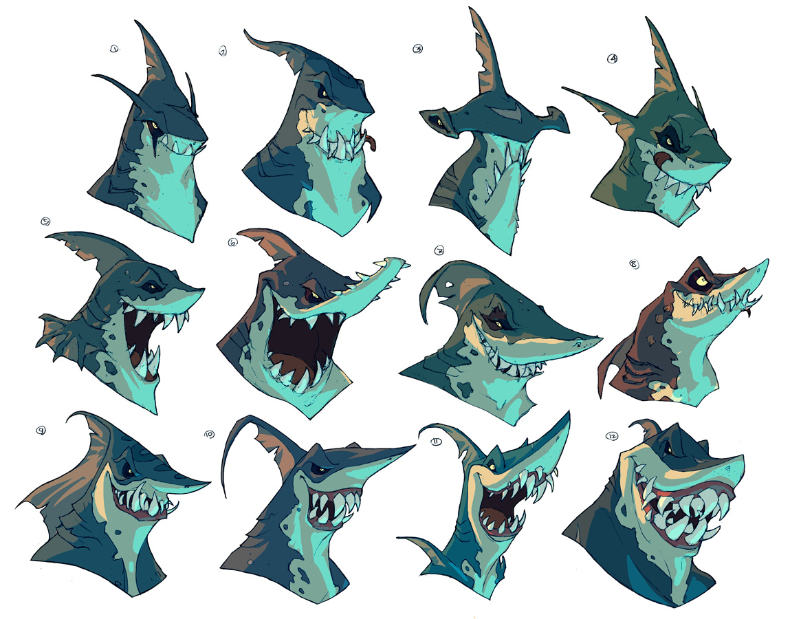 art of EDGAR: Sharks