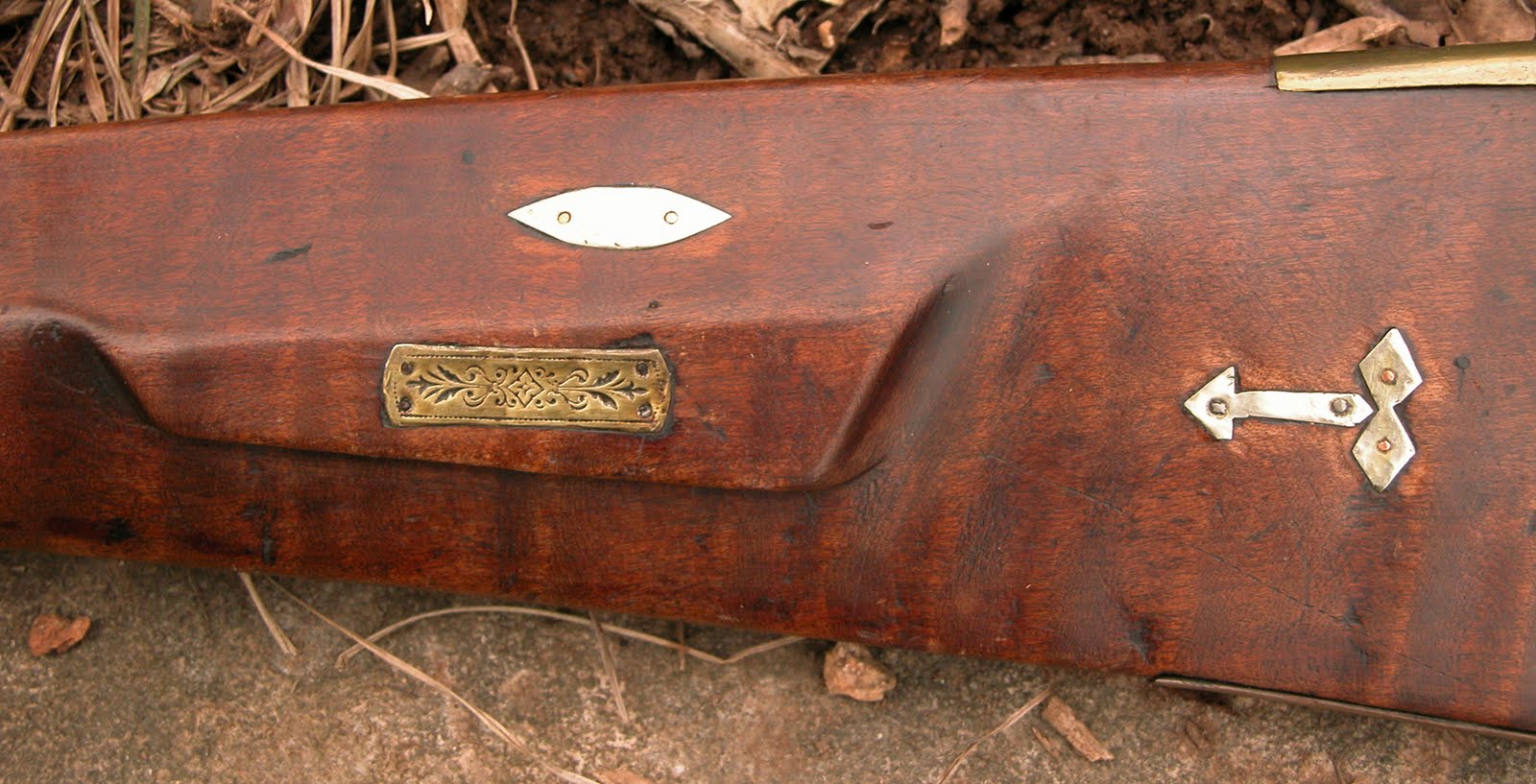 Contemporary Makers: Antique Gun with Metal Decorations