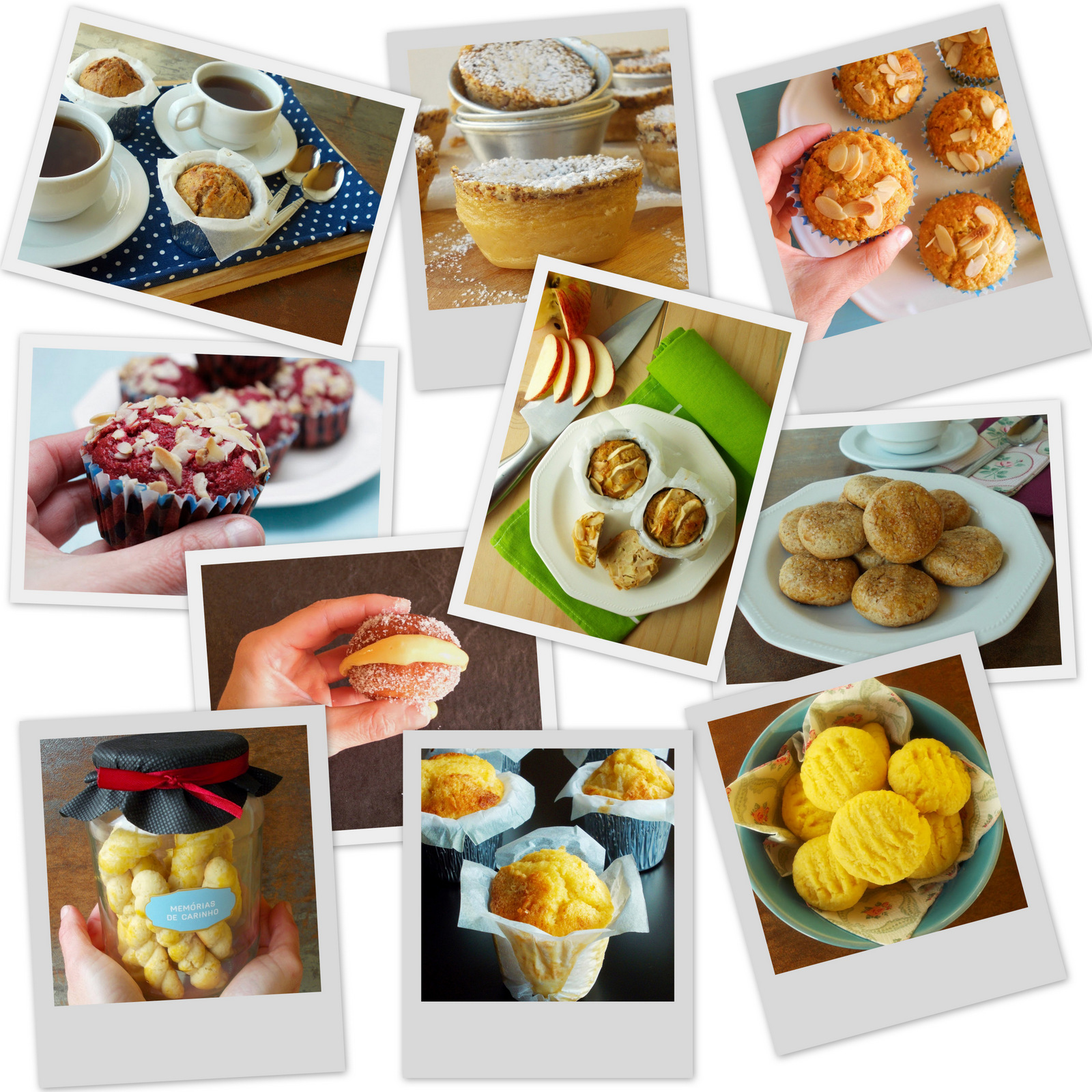 O Meu Tempero: 10 sugestões de bolinhos para acompanhar o chá ou café