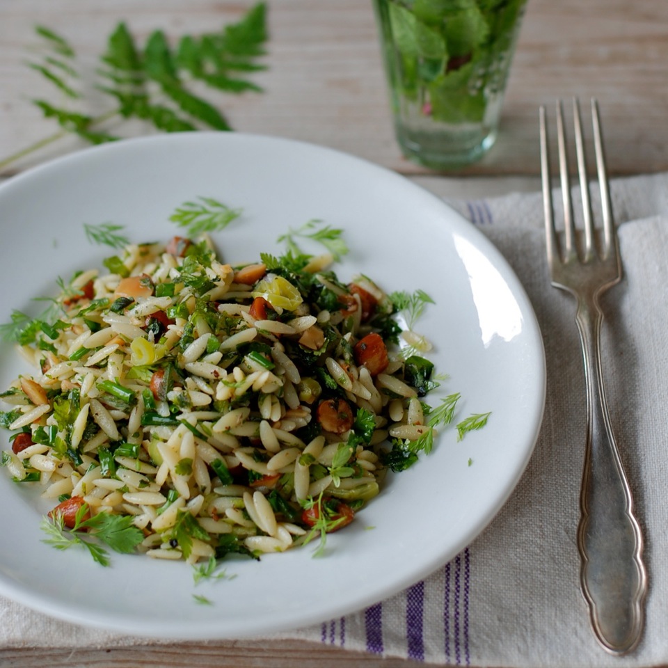 In de keuken: Griekse pasta met knoflook en kruiden