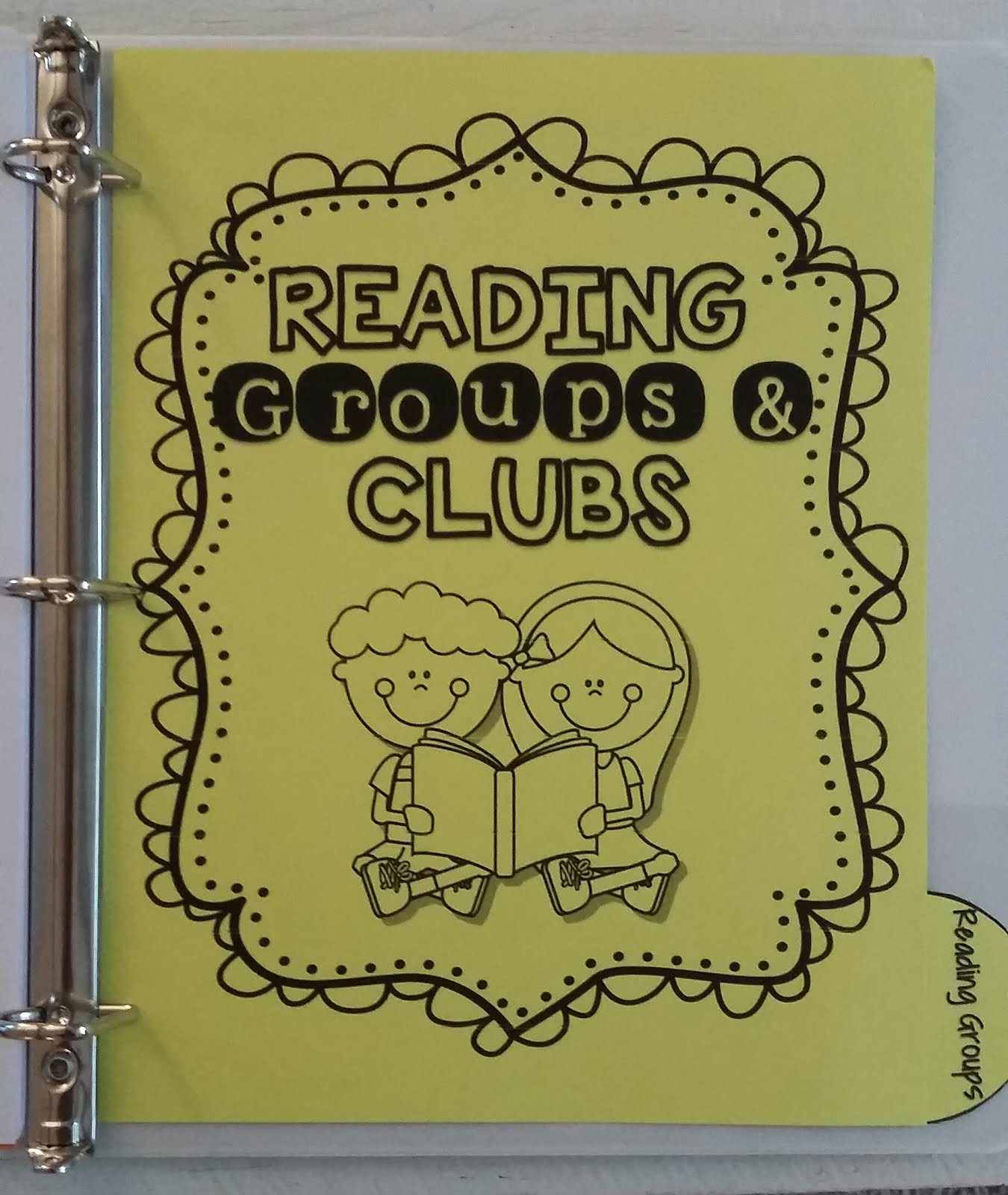 The Sunny Side: Student Centered Reading Binders