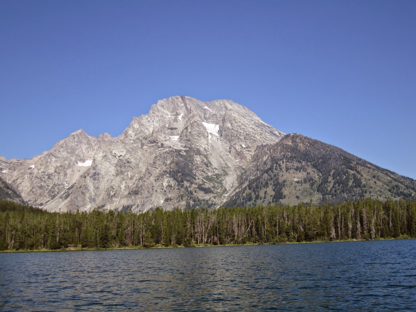 Grand Teton Peaks: Mt Moran, East Face