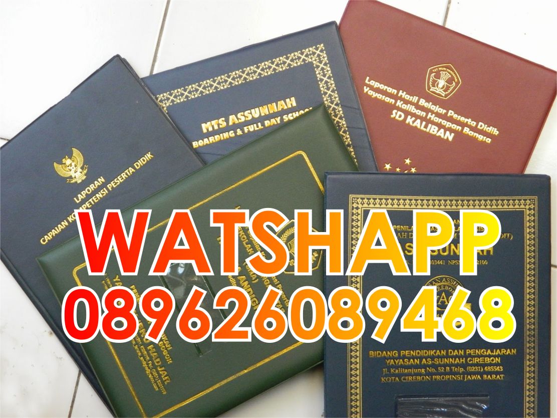 Tempat Cetak Map Raport | Sampul Ijazah Harga Murah di Jakarta Timur ...