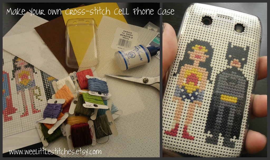 weelittlestitches: Stitch Your Own Cell Phone Case Tutorial
