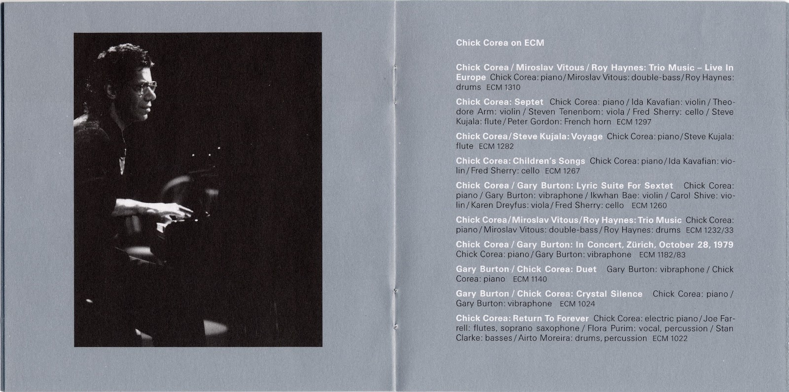 LA ROCKAREA: CHICK COREA - SEGUIMOS SU CARRERA A TRAVÉS DE LAS TAPAS DE ...