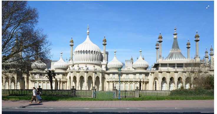 There's this huge mosque in Brighton...