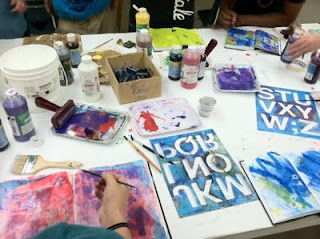 The IB Art Studio: First Week Assignments in AP Art - Mixed Media