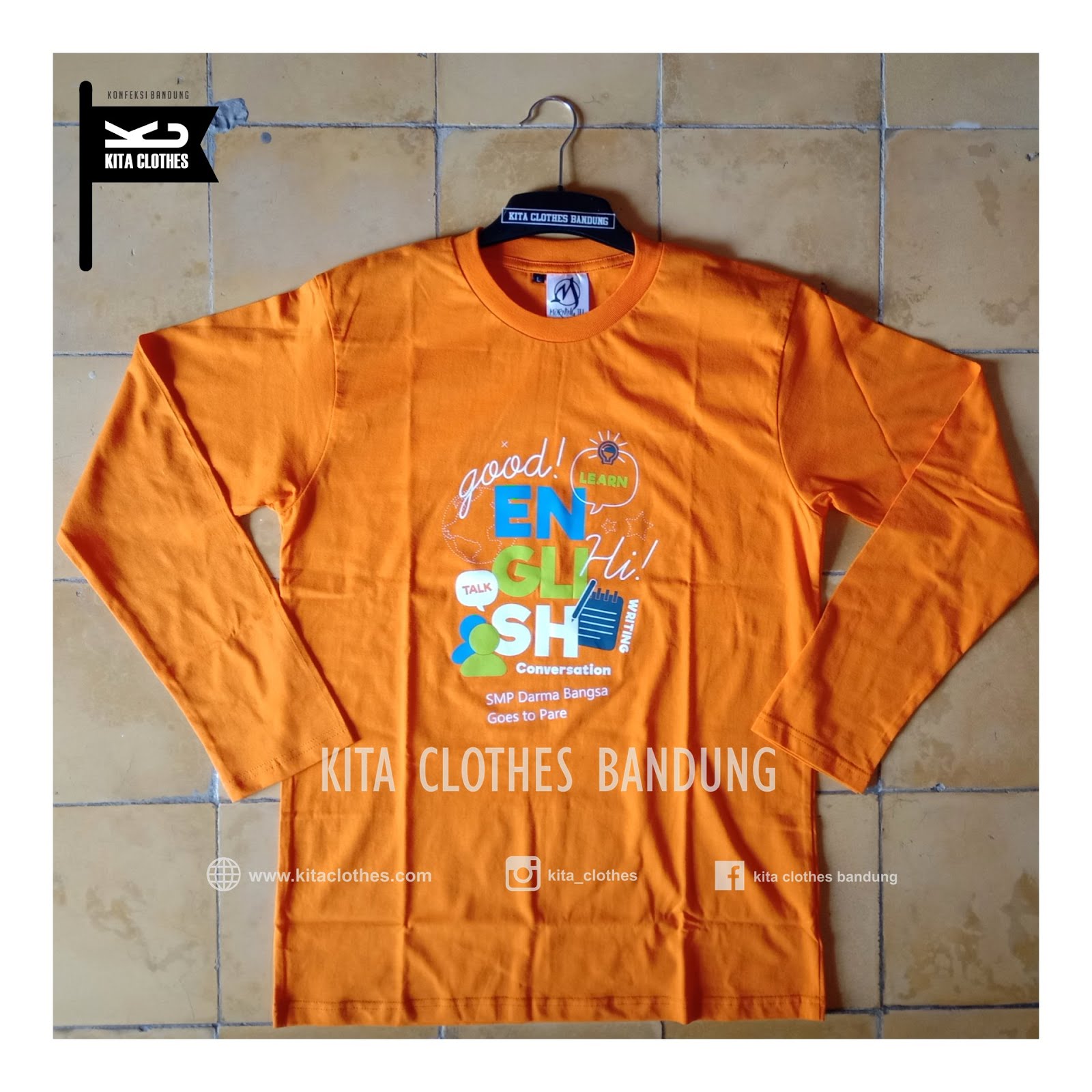 Kaos Study Tour Sekolah - kita clothes bandung
