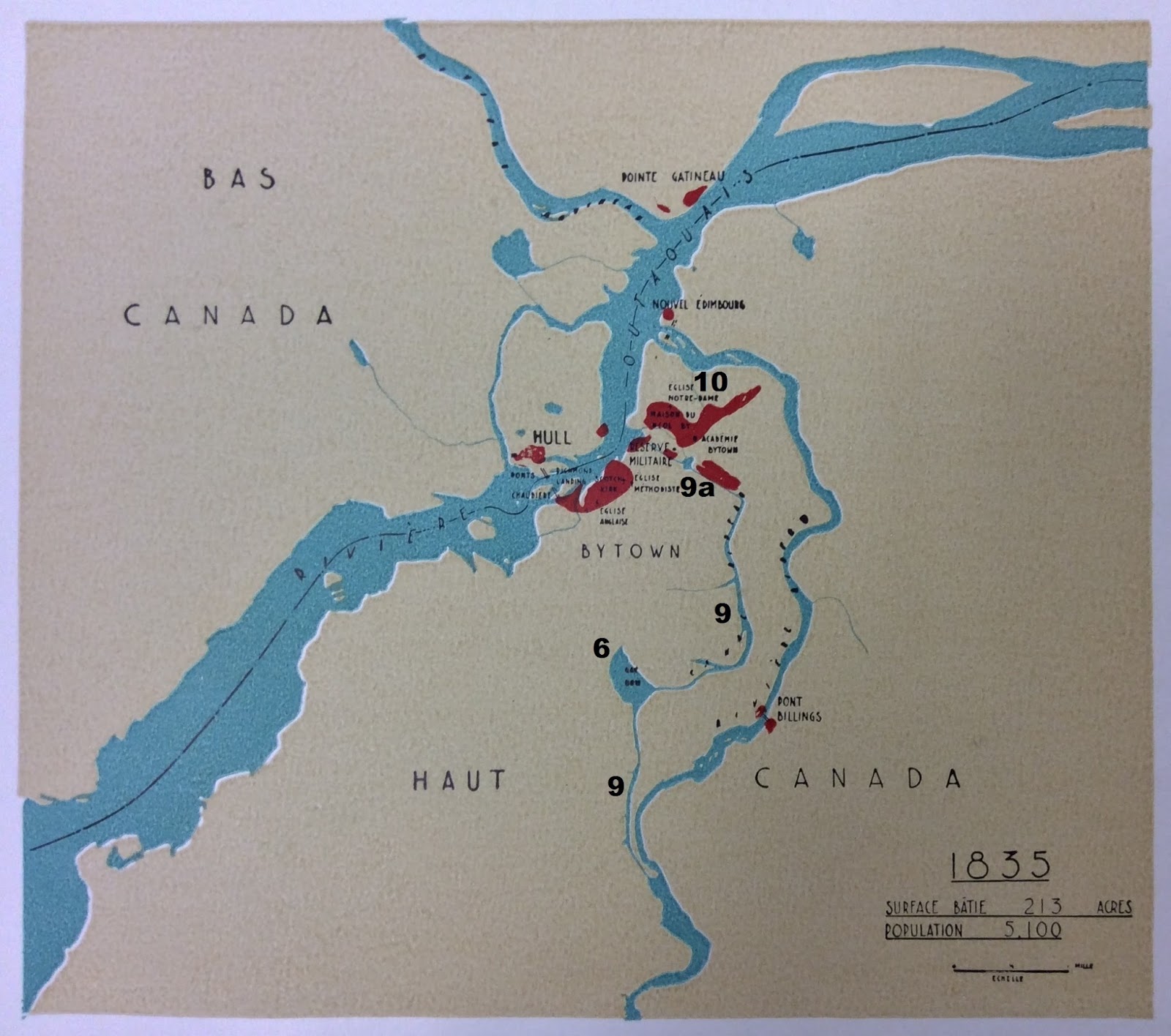 Géo-Outaouais: Gatineau et Ottawa : cartes et anachronismes