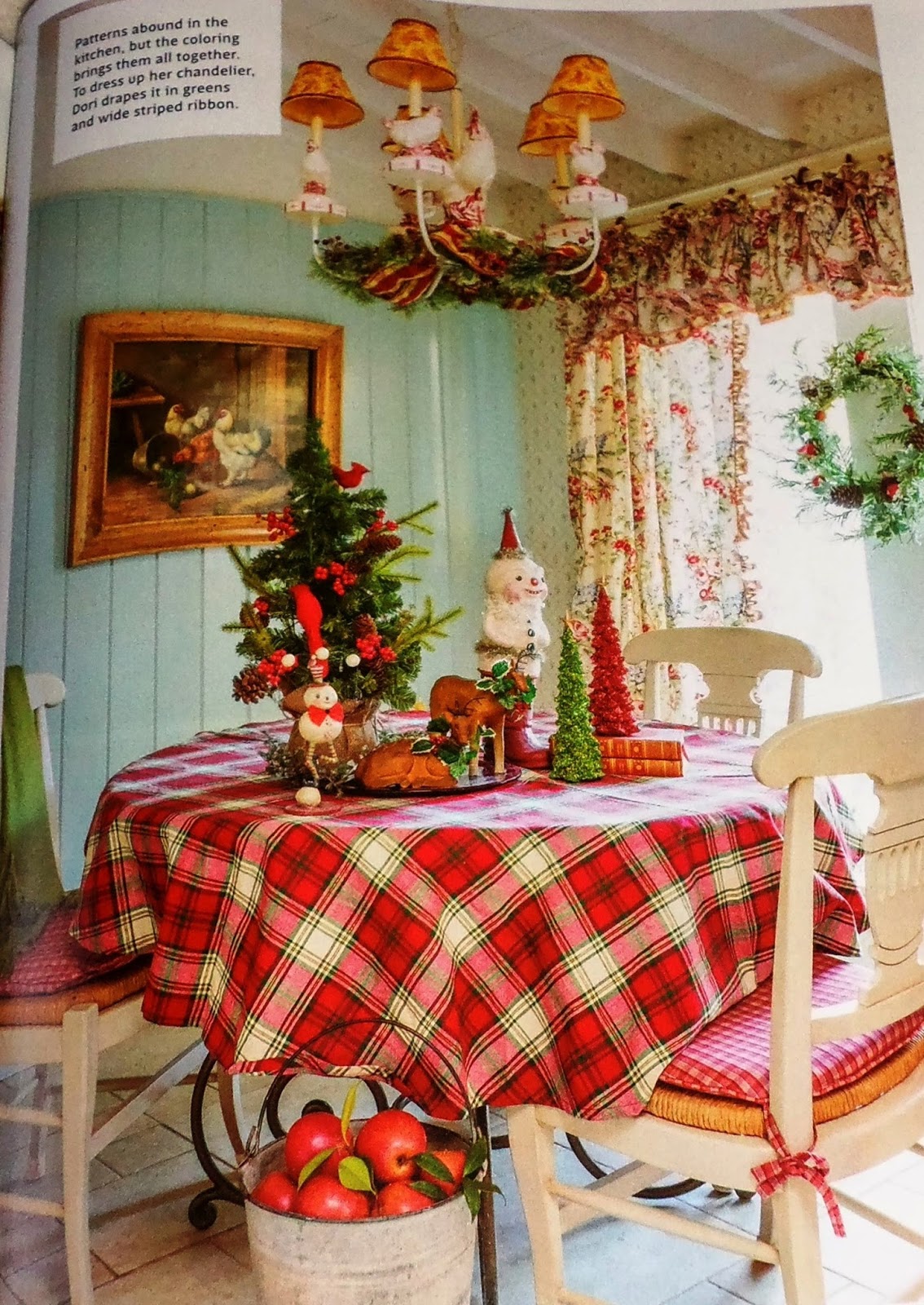 A DEBBIE-DABBLE CHRISTMAS: Country Sampler's Merry and Bright ...