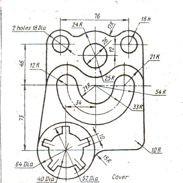 Dessin technique: PIÈCES MECANIQUES