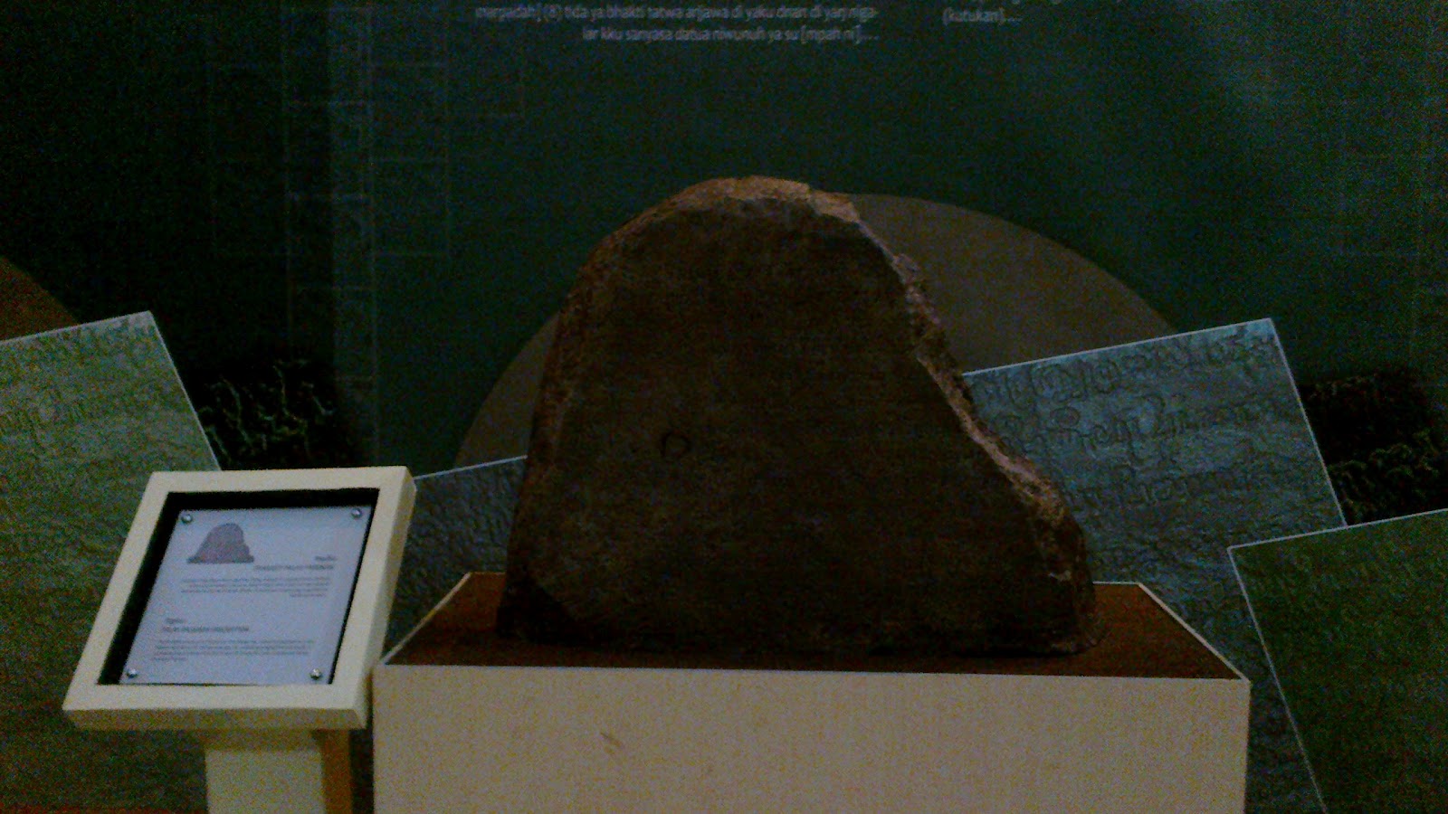 The Unique Palembang: Sriwijaya Inscriptions Relic