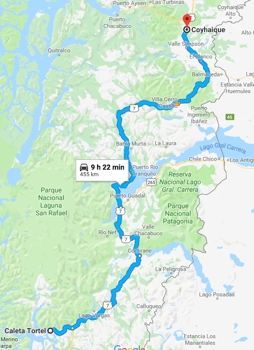 334. Los viajes de Panchito 14: Caleta Tortel