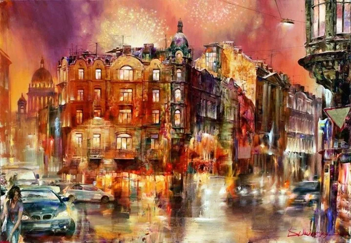 Ivan Slavinsky, 1968 | Fantastic realism painter | Tutt'Art@ | Pittura ...