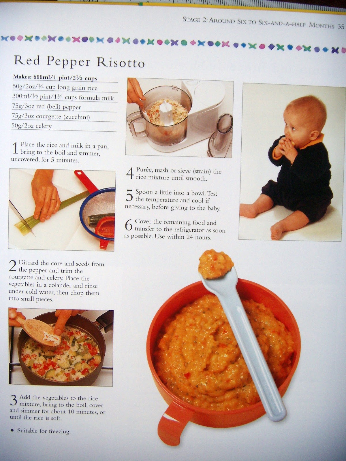 CHILDREN BOOKS FOR YOU: Cooking For Babies