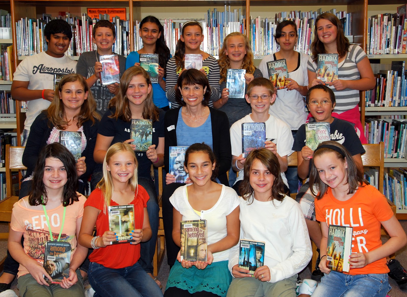 Career Builder & Giveaway: Margaret Peterson Haddix - Cynthia Leitich Smith