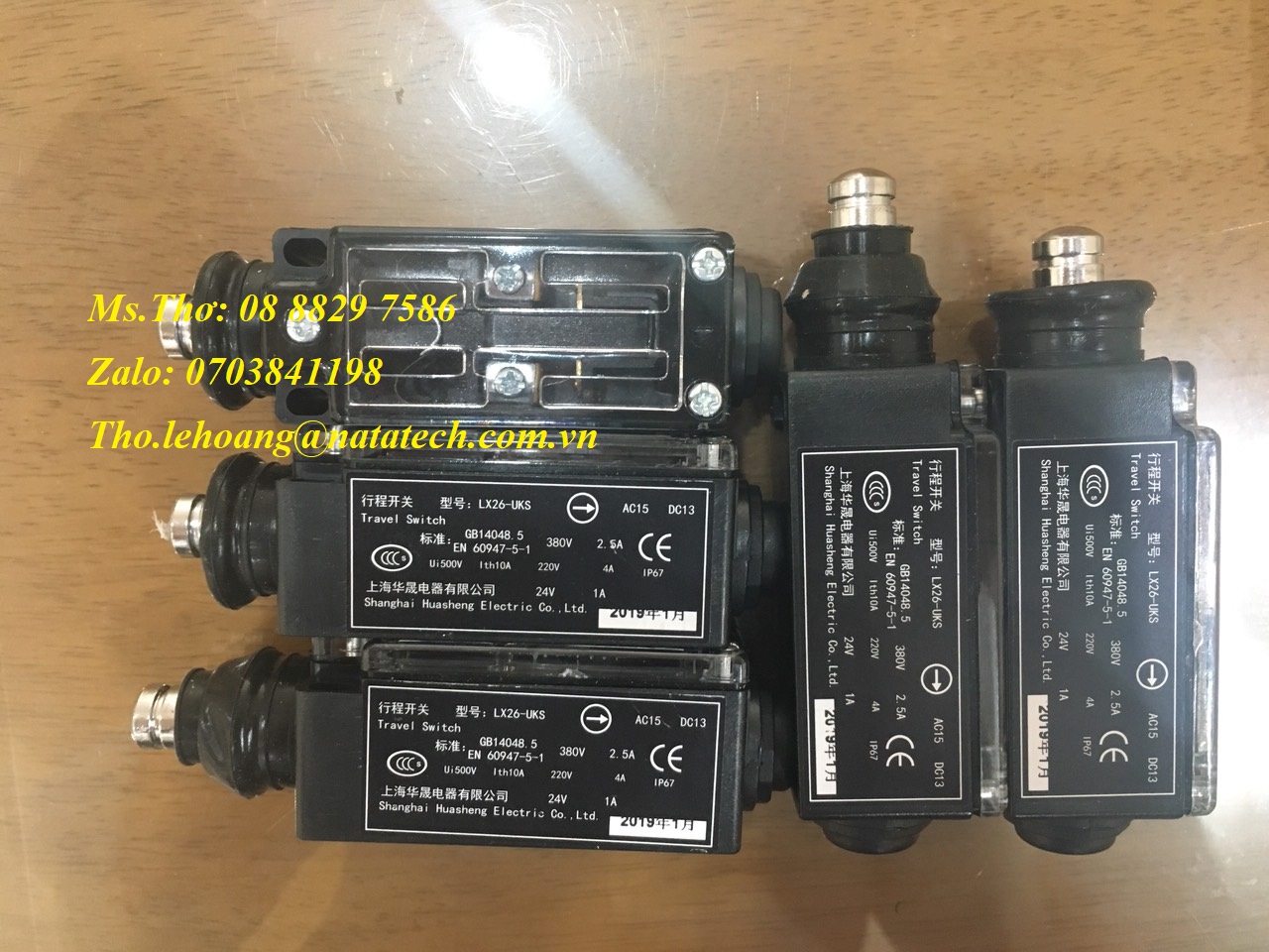 Công tắc Shanghai Huasheng GB14048.5