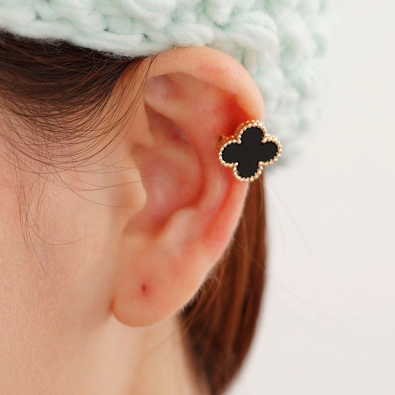 Alice: Beautiful Flower Ear Cuff Wrap Earrings For Your New Year Alice: Beautiful Flower Ear Cuff Wrap Earrings For Your New Year