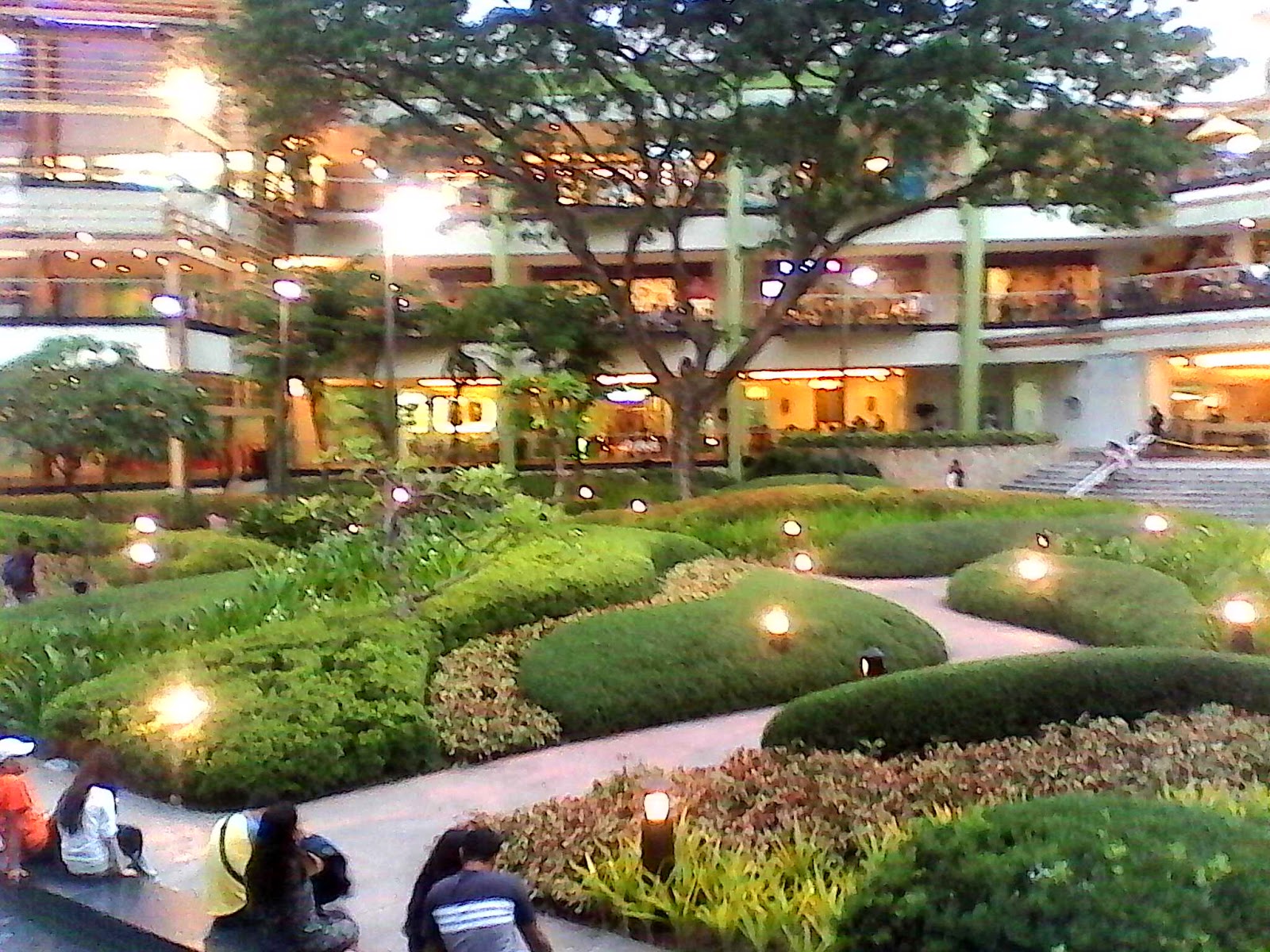 Must Be That Girl!: Night Scenes At The Ayala Terraces