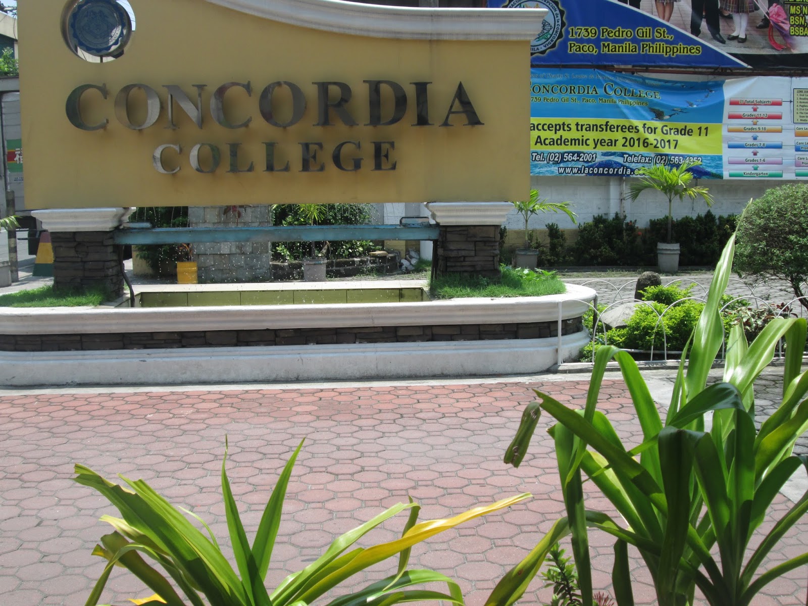 Historical Landmarks In Paco Manila, Philippines: Concordia College