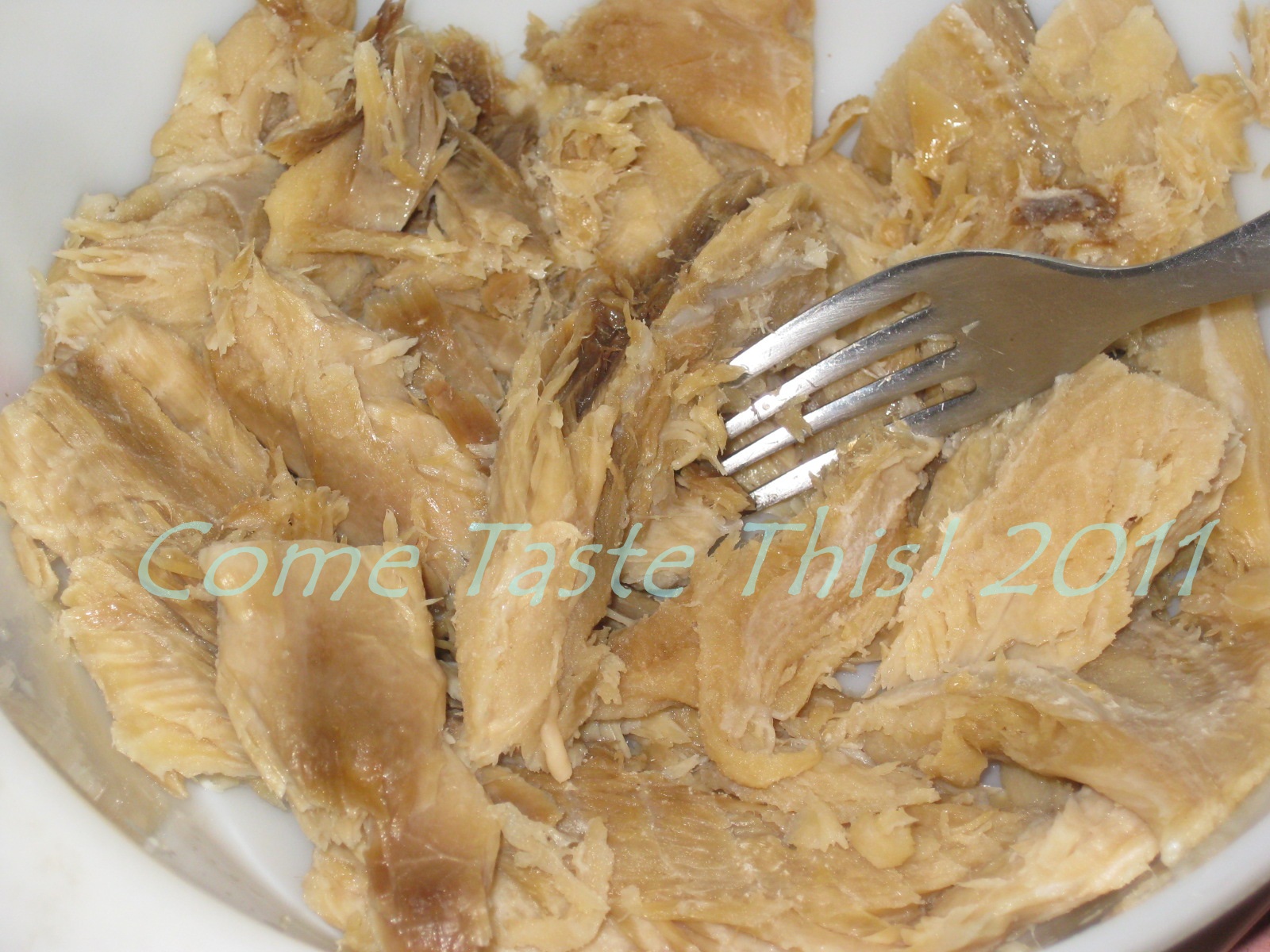 Come Taste This!: Stewed Salt fish; just like Granny used to make