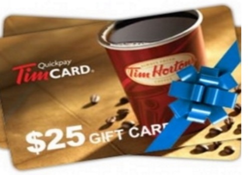 Canadian Daily Deals: 12 Days of Christmas Giveaways Day 12 - $25 Tim ...