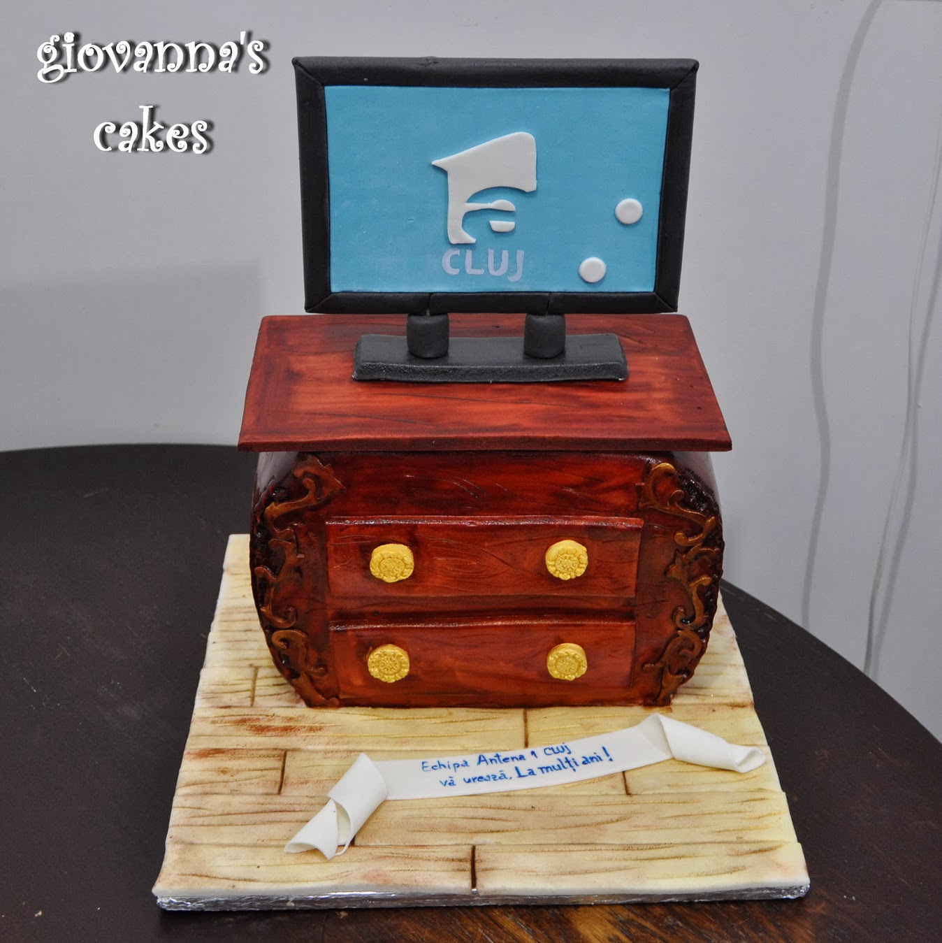 giovanna's cakes: TV themed cake