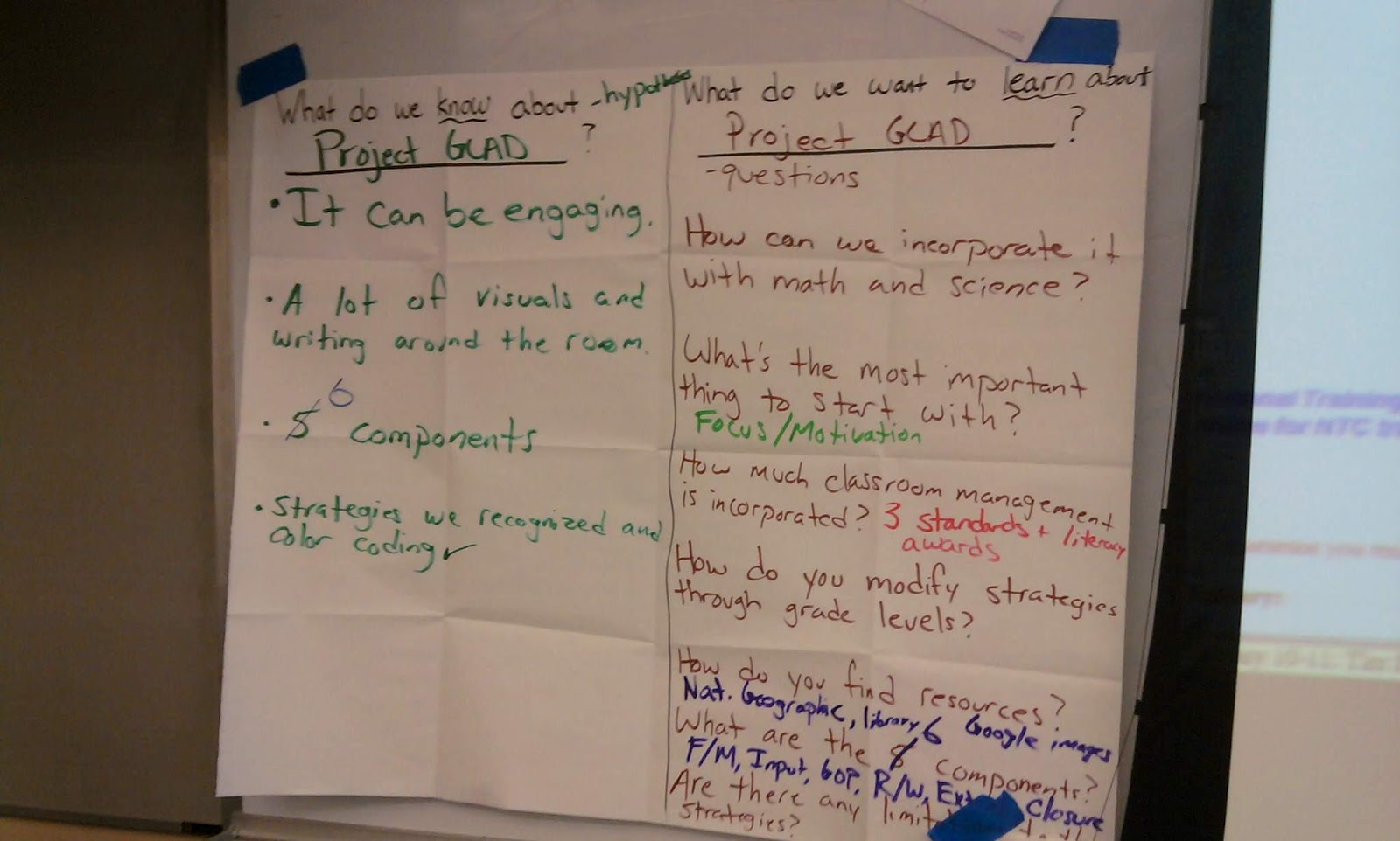 Student Teaching in Macau: GLAD Project