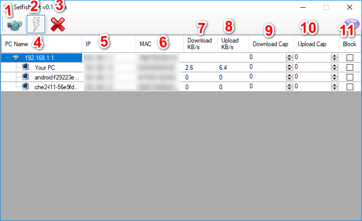 تحميل برنامج سيلفش نت selfishnet للتحكم بشبكة الإنترنت Selfishnet ...