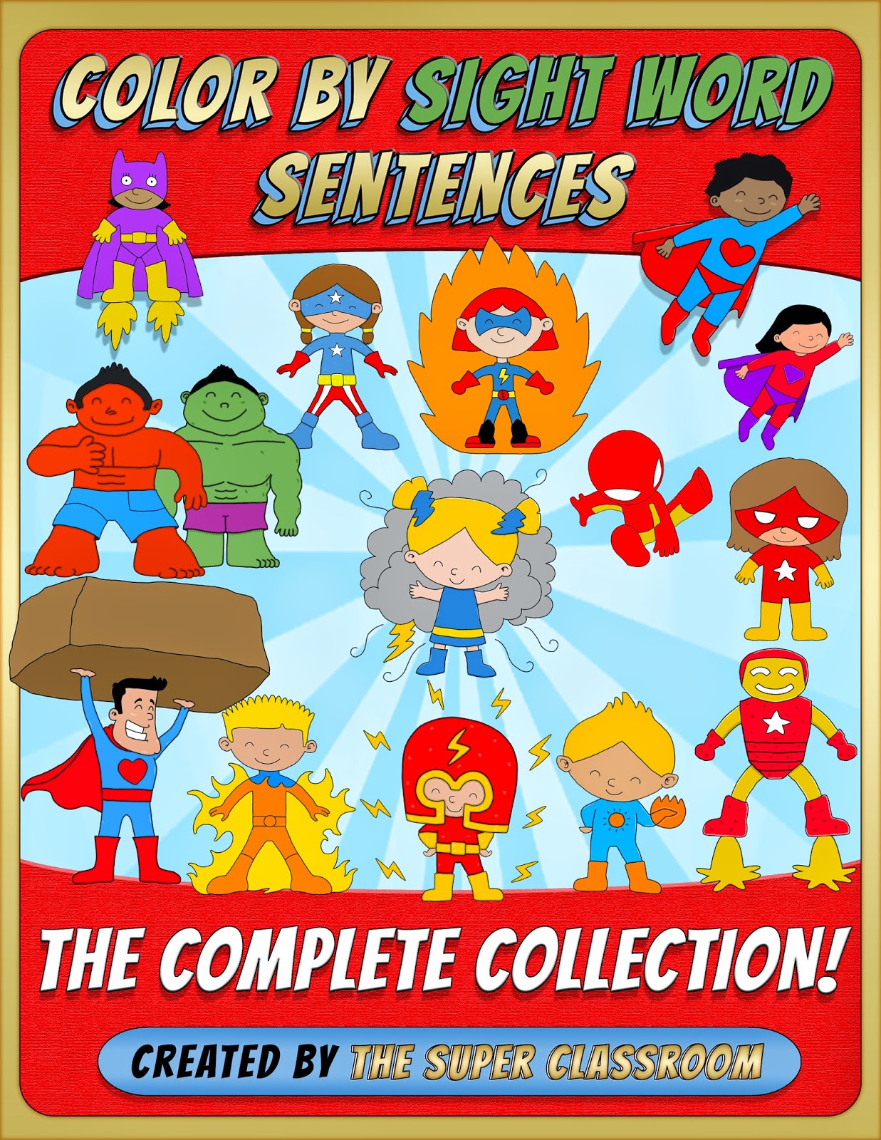 The Super Classroom Color By Sight Word Sentences The Complete the-super-classroom-color-by-sight-word-sentences-the-complete