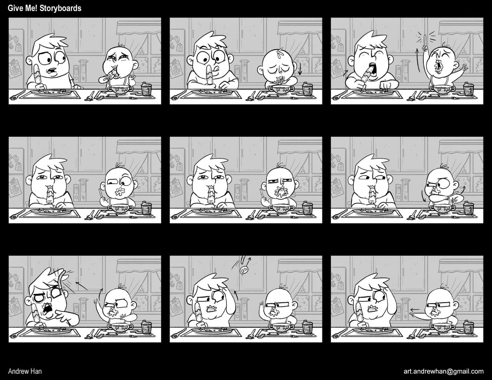 Andrew Han's Portfolio: Animation Storyboards