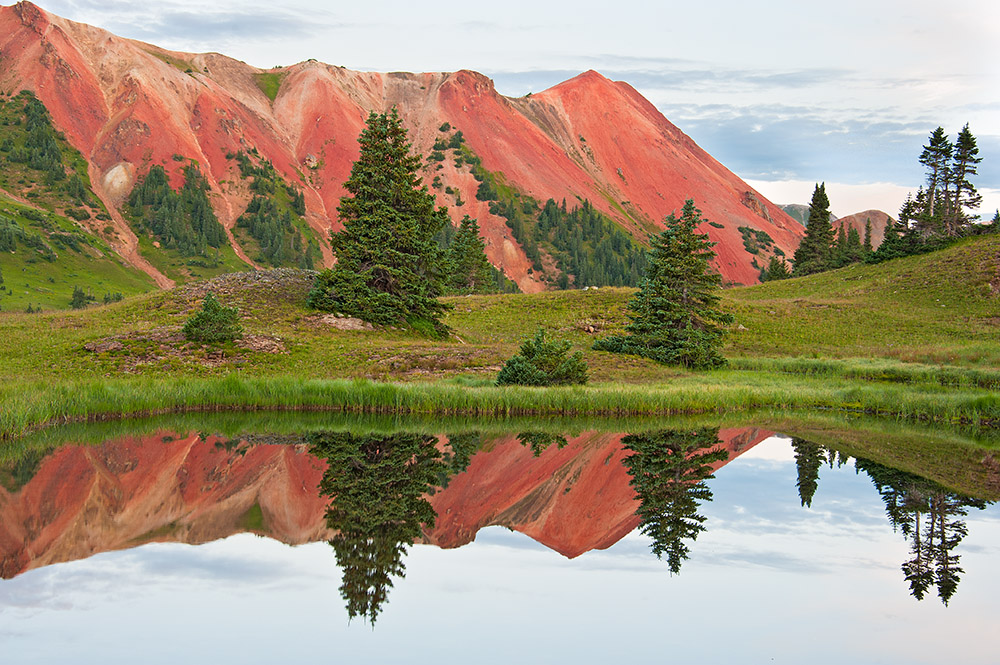 Jim Hamstra: Red Mountain Reflections