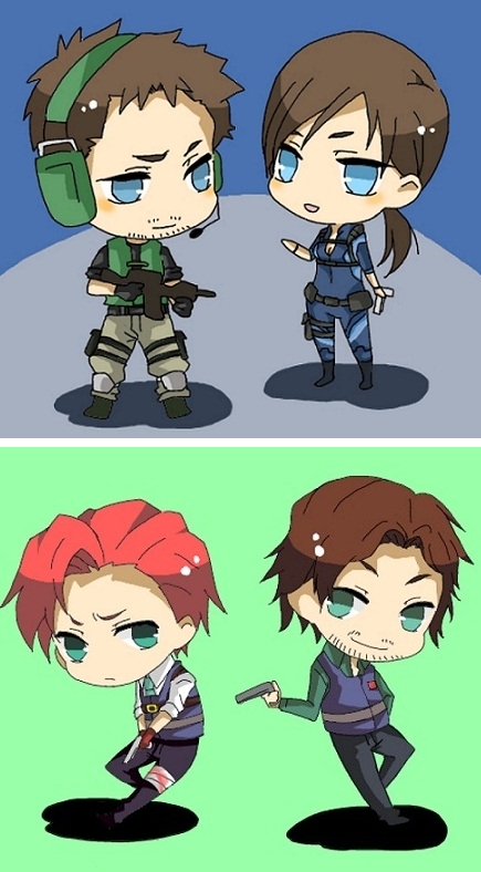 Resident Evil: Revelations: Resident Evil + 3DS = Resident Evil: Chibi