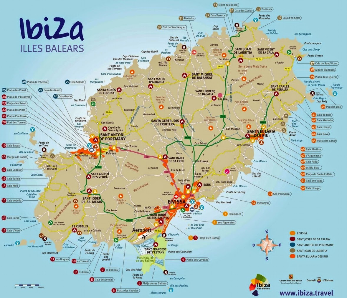 Gdzie wybrać się na wakacje na Ibizie? cz.1- Figueretas