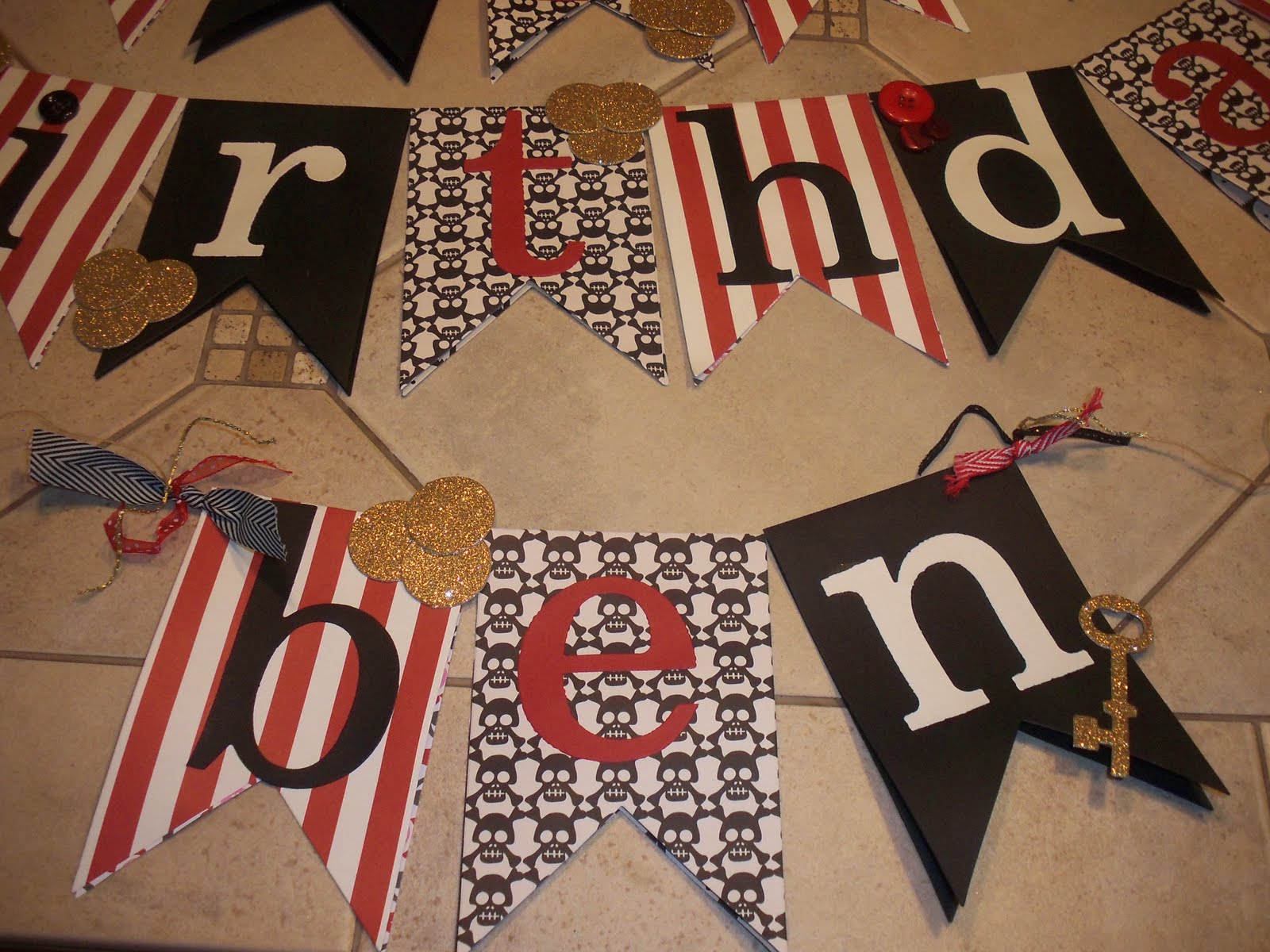 Mandy Mango: Pirate Party Banner