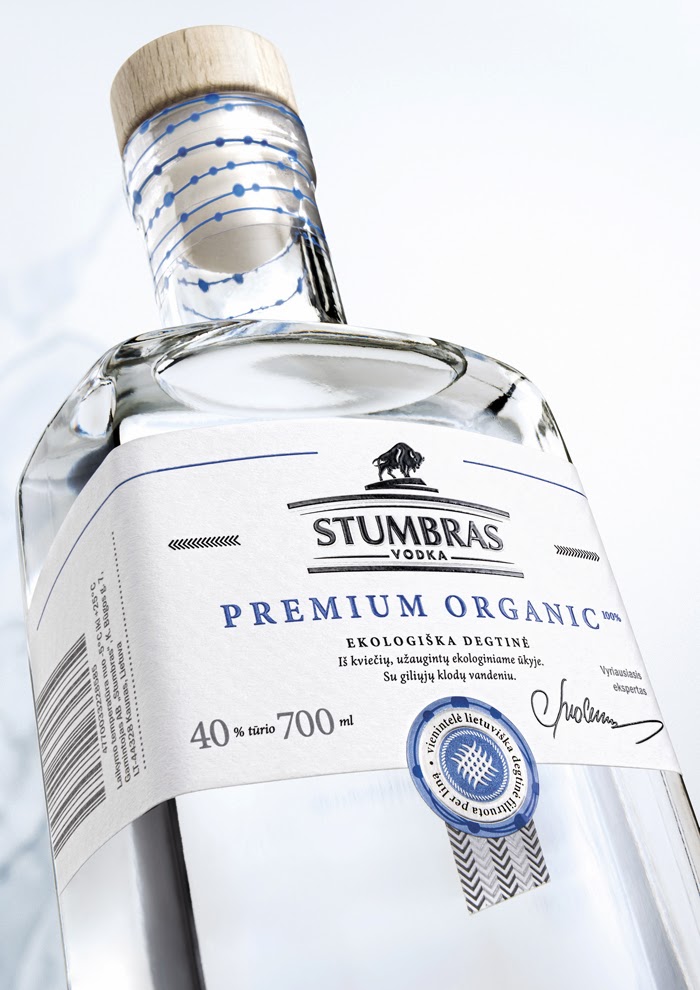 Stumbras Vodka Premium Organic on Packaging of the World - Creative ...