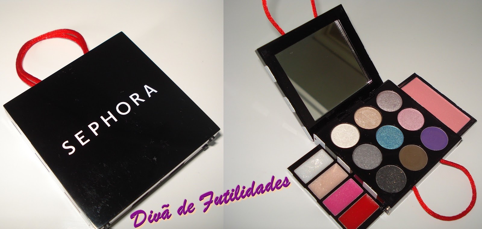 Divã de Futilidades: Mini Shopping Bag Makeup Palette Sephora