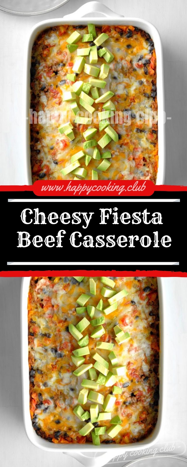 Cheesy Fiesta Beef Casserole