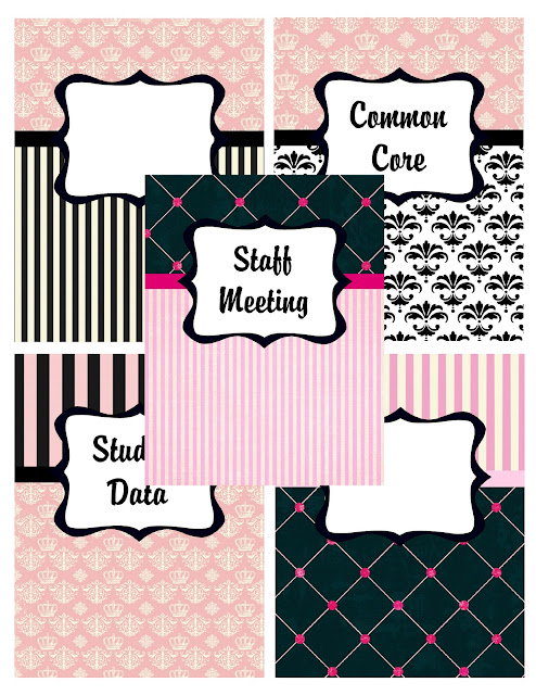 Scrap N Teach: Teacher Planner Printables