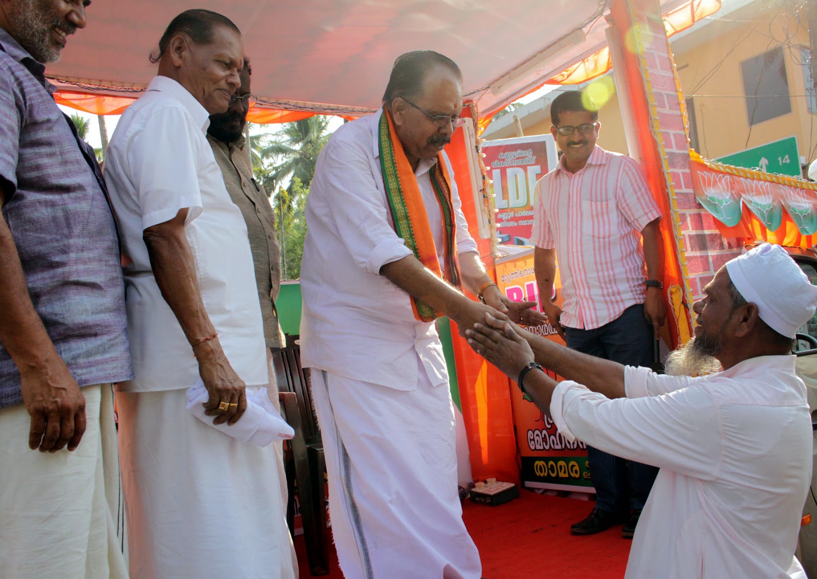 Vote for P.C.Mohanan Master