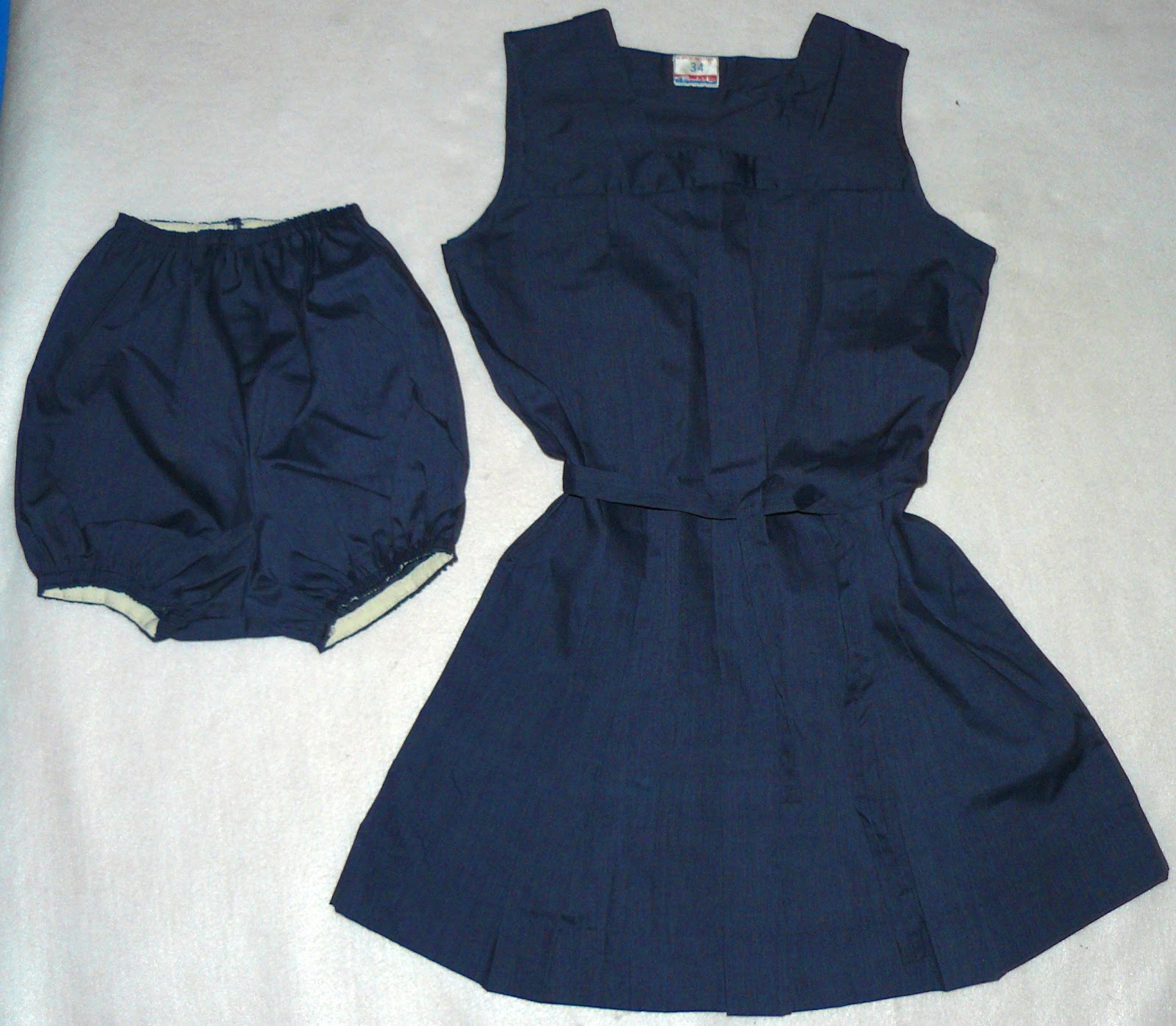 THRIFT SCORE...and more...: todays Thrift Score...the Vintage Gymslip