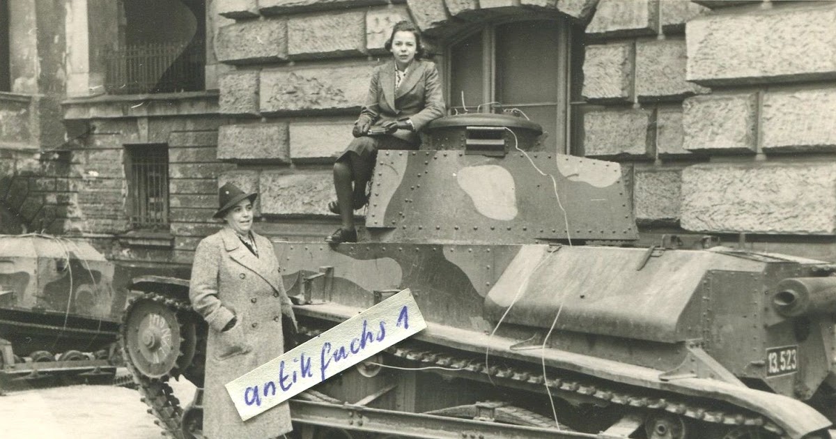 Old Photos of Women Posing With Tanks ~ Vintage Everyday
